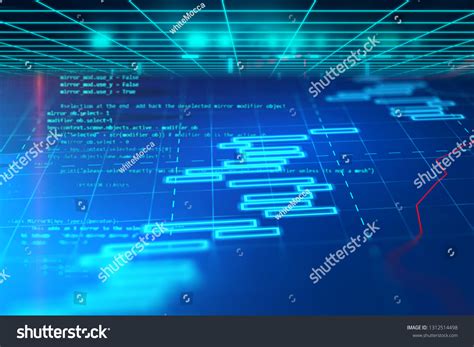 Programming Code Abstract Technology Background Software Stock Illustration
