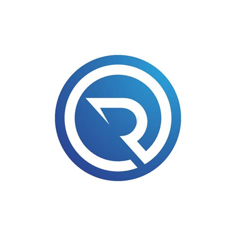R Letter Arrow Vector Illustration Icon Vector Art At Vecteezy