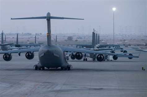 Maintaining Worlds Largest Airlift At Al Udeid Ramstein Air Base