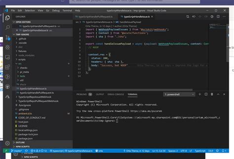 Initializing JS TS Language Features Stuck On The Status Bar With