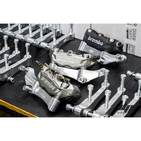 Upgrades Calipers Adapters Kit Brembo 100mm Harley Davidson Dyna Softail Touring Calipers