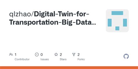 Github Qlzhaodigital Twin For Transportation Big Data A