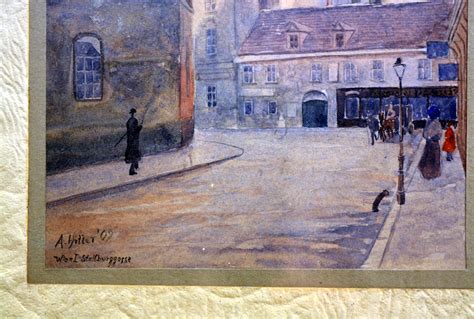 Watercolor By Adolf Hitler