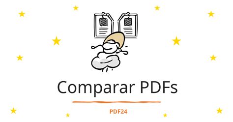 comparar arquivos pdf rápido online grátis pdf24
