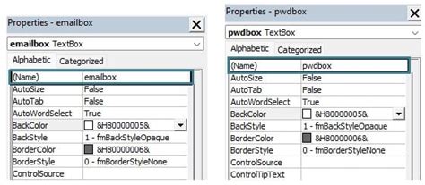 vba login form example how to create how it works
