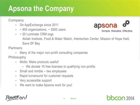 Advanced Data Management For Luminate Crm With Apsona Ppt