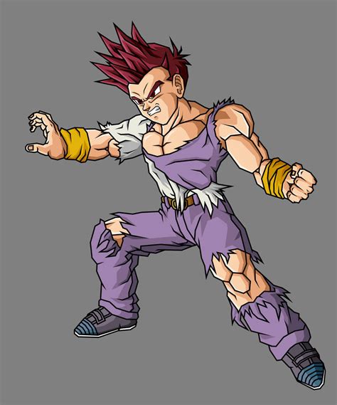 Goten Gt Ssjg Battle Damaged By Theothersmen On Deviantart