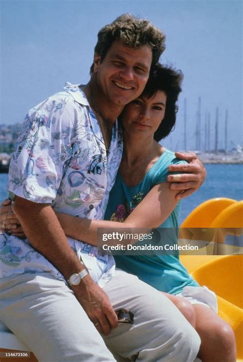 Actor Martin Kove And Wife Vivienne Kove Pose For A Portrait In Circa
