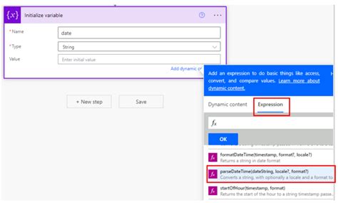 parsedatetime function power automate cloud flows kaizen personal