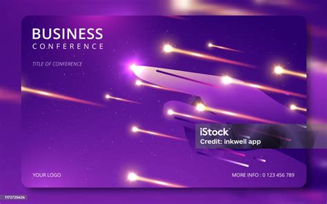 비즈니스 컨퍼런스 간단한 템플릿 초대 기하학 잡지 컨퍼런스 또는 포스터 비즈니스 미팅 디자인 배너 가정의 방에 대한 스톡 벡터 아트 및 기타 이미지 Istock