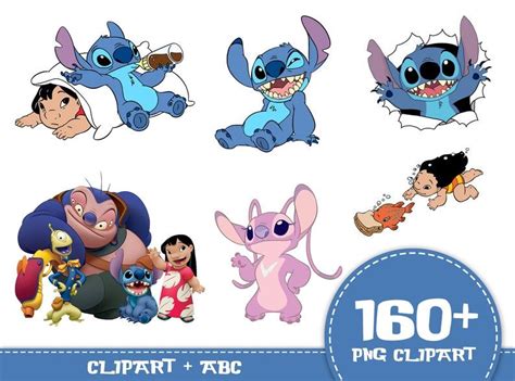 Lilo And Stitch Clipart Png Stitch Lilo And Stitch Png Etsy 0b Lilo