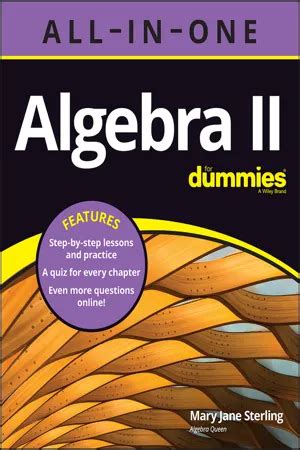 PDF Algebra II All In One For Dummies By Mary Jane Sterling EBook Perlego