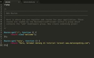 Tutorial Laravel 2 Belajar Route Dan View Pada Laravel Malas Ngoding