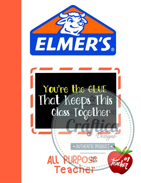 Printable Elmers Glue Logo