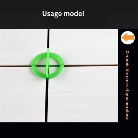 Removable Tile Leveling System Slit Locator Floor Vicedeal