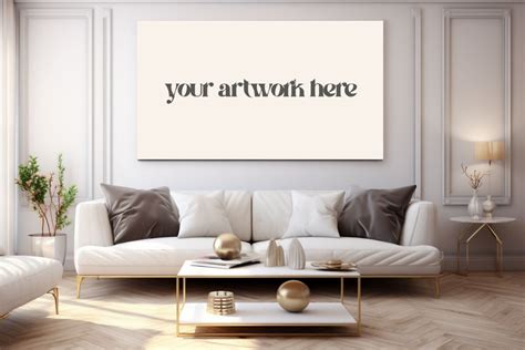 Wall Art Room Mockup