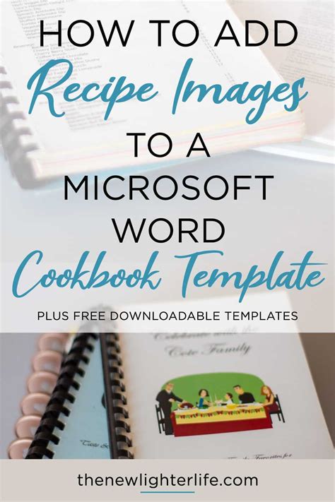 guide to updating your cookbook template with recipe images in 2023