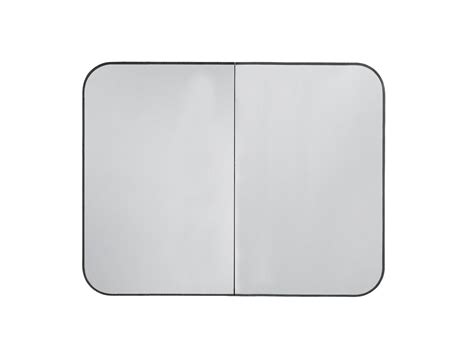 Issy Cloud Double Mirror With Shaving Cabinet 1200mm X 930mm X 146mm