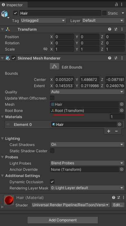 armature blender unity how do i set a mesh s root bone blender