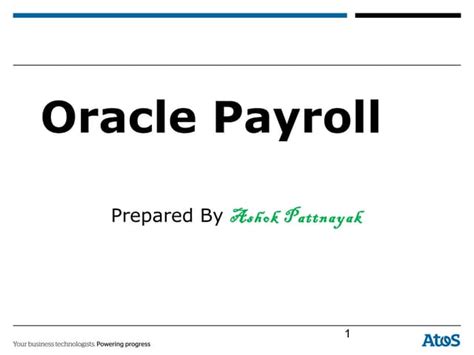 Oracle Hrms Payroll Table Overview Ppt