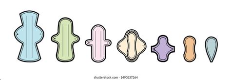 16 Maxi Pad Shapes Images Stock Photos And Vectors Shutterstock