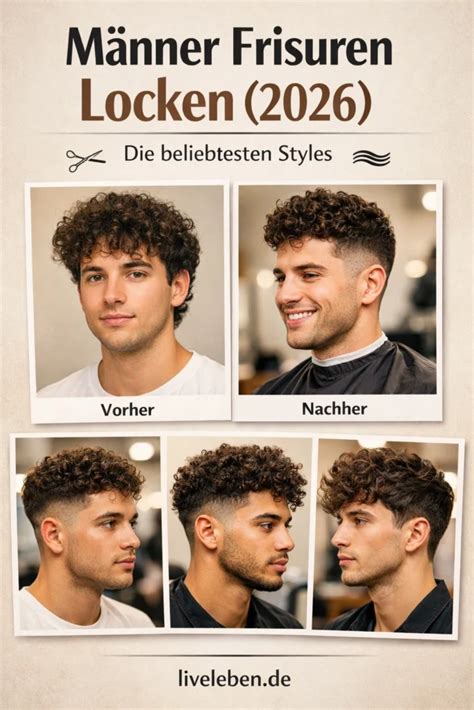Männer Frisuren Locken 30 Styles Schnitte And Pflege Tipps 2026