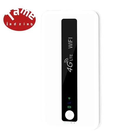 1 PCS Pocket WiFi Router Sim Card Slot White Plastic Wireless Broadband Unlocked Modem Router