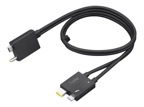 Lenovo Thinkpad Thunderbolt 4 Workstation Dock Split Cable 0 7m 4x91k16970