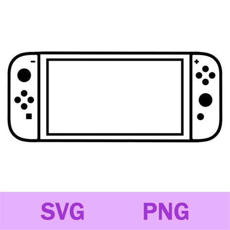 Nintendo Switch Svg Etsy