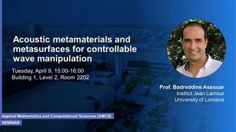 Acoustic Elastic Metamaterials King Abdullah University Of Science And Technology