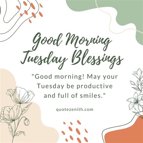 Sweet Simple Good Morning Tuesday Blessings