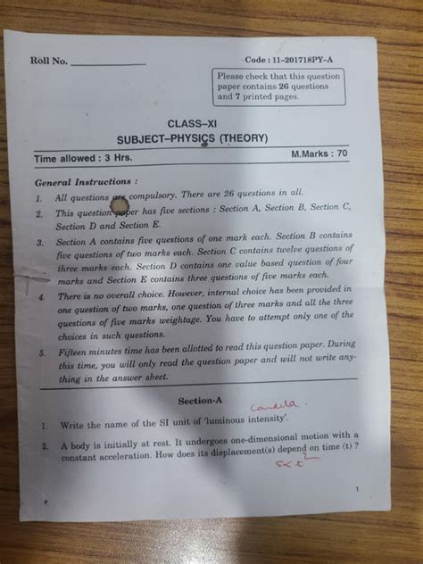 annual practice paper 2 pdf