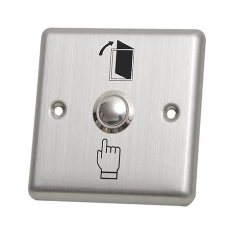 Metal Silver Exit Push Button Switch At In Navi Mumbai ID