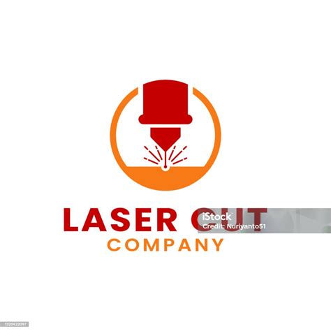 레이저 빔 플라즈마 기계 절단 조각 용접 용융 밀링 제조 금속 작업장 산업 회사 간단한 평면 로고 디자인 레이저에 대한 스톡 벡터 아트 및 기타 이미지 Istock