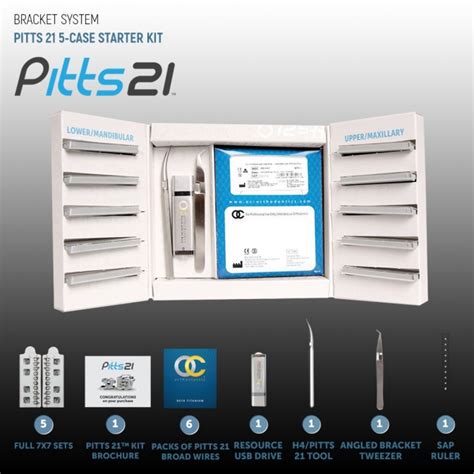 Pitts 21™ Self Ligating Bracket System Complete Dental Solutions