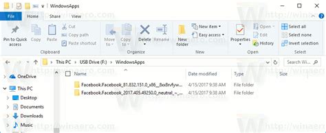 Move Apps To Another Drive In Windows 10