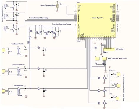 Phase Sequence Detection Circuit Wiring Diagram