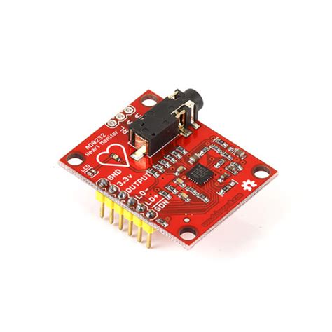 Ecg Sensor With Ecg Cable And Electrodes Ad8232