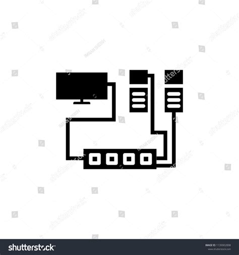 Kvm Equipment Icon Stock Vector Royalty Free 1139902898 Shutterstock