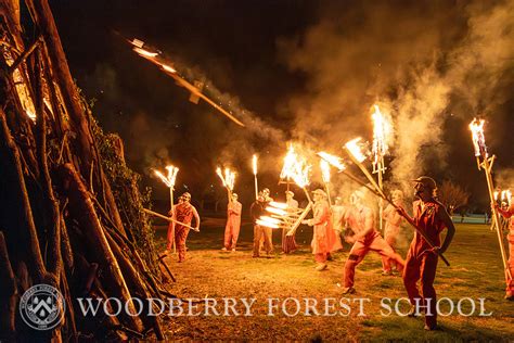 Woodberry Forest School Photo Album Bonfire