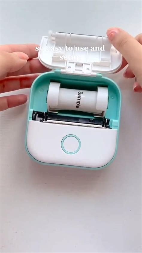 Thermal Bluetooth Portable Printer With Roll Sticker Paper Artofit