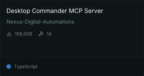 directory tree desktop commander mcp server glama