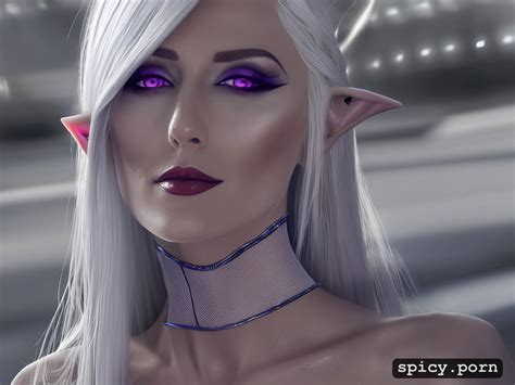 Image Of See Through Clothes White Eyebrows Seductive Small Boobs