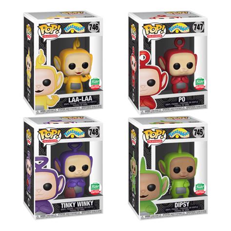 Funko Pop Television Teletubbies Tinky Winky Dipsy Laa Laa P