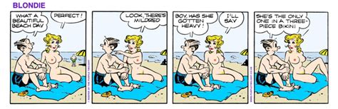 rule 34 blondie comic blondie bumstead casual clothing comic strip