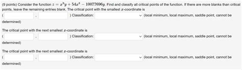 Solved 9 Points Consider The Function Chegg Com