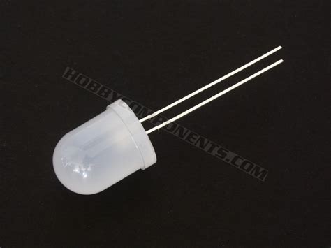 10mm Diffused White LED