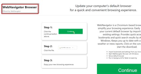 Web Navigator Browser Hijacker Virus Removal Guide