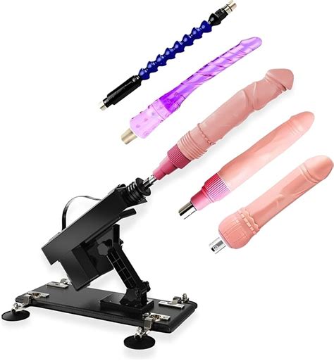 Immerse Creations Sex Machine With 5 Dildo Attachments Thrusting